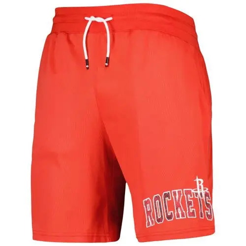 Tommy Hilfiger Houston Rockets Mike Mesh Basketball Shorts