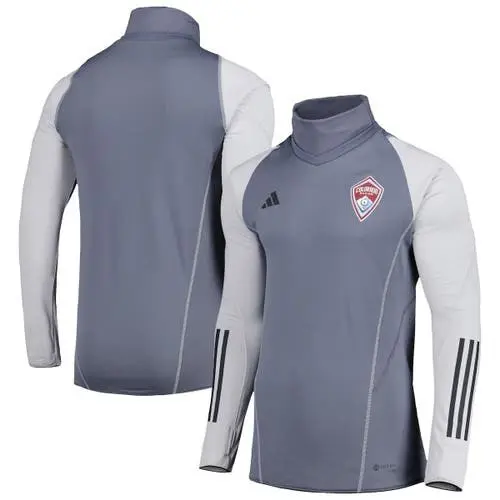 Adidas Colorado Rapids Warm Raglan Cold.rdy Top - Gray