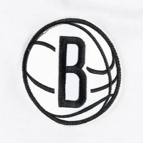 Tommy Hilfiger White Brooklyn Nets Ariel Pullover Sweatshirt