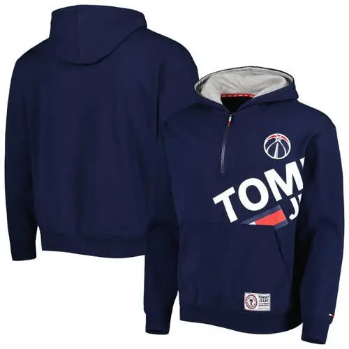 Tommy Hilfiger Washington Wizards Bernard Half-zip Hoodie