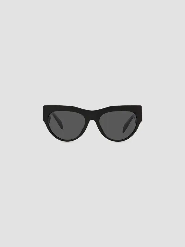 Versace 56mm Cat-eye Sunglasses - Black