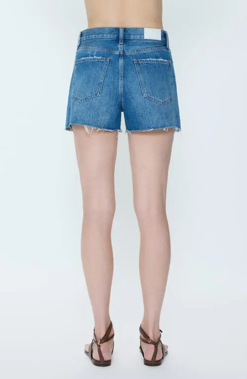 PISTOLA Nova High-waist Denim Shorts - Calling