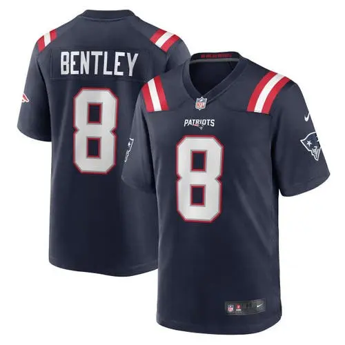 Nike Ja'whaun Bentley New England Patriots Game Player Jersey