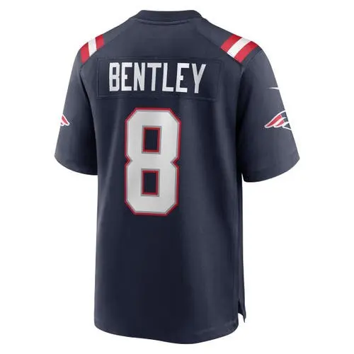 Nike Ja'whaun Bentley New England Patriots Game Player Jersey