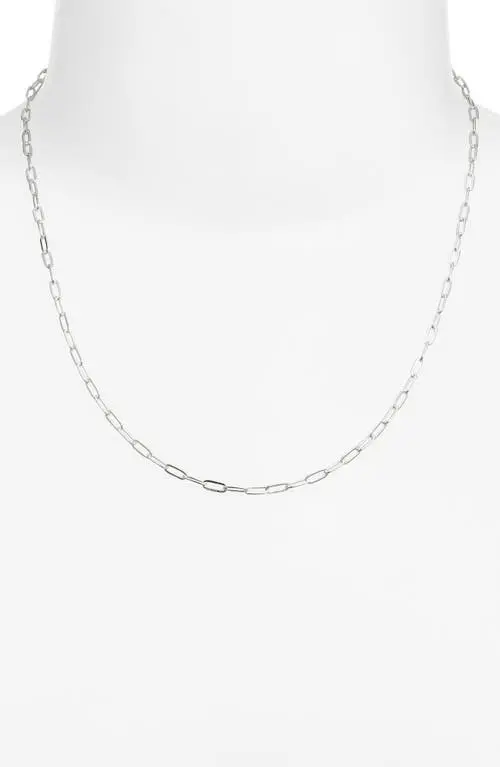 NASHELLE Unity Paper Clip Chain Necklace