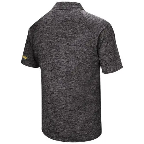 COLOSSEUM Iowa Hawkeyes Big & Tall Down Swing Polo