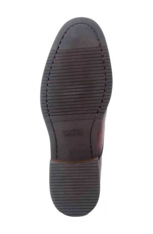 WARFIELD & GRAND Hobbs Plain Toe Derby - Cognac