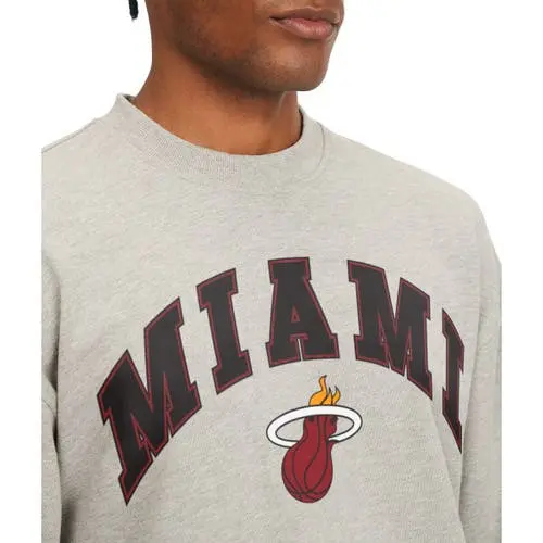 Tommy Hilfiger Miami Heat James Patch Pullover Sweatshirt