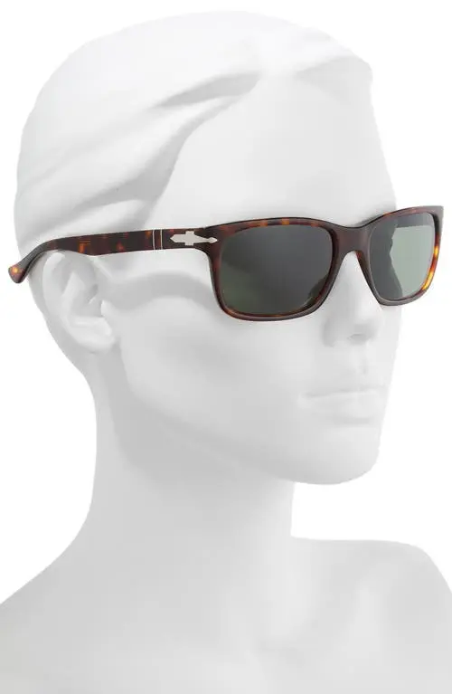 Persol 58mm Rectangle Sunglasses