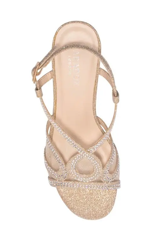 PARADOX LONDON PINK Ingrid Sandal - Champagne