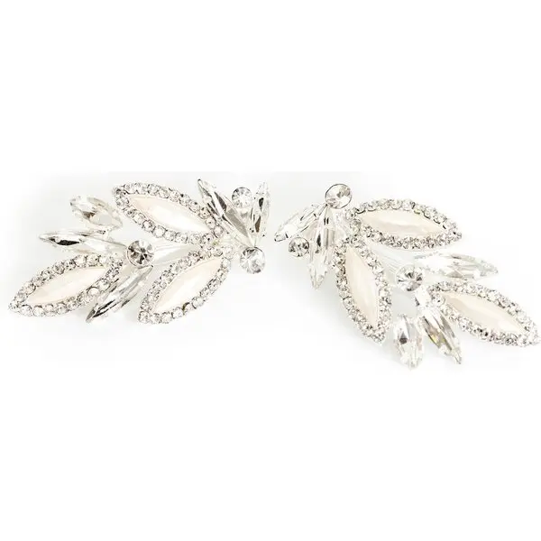 Brides & Hairpins Catalina Hair Clips Set Of 2 - Silver