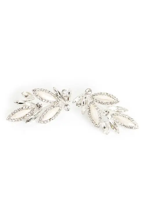 Brides & Hairpins Catalina Hair Clips Set Of 2 - Silver