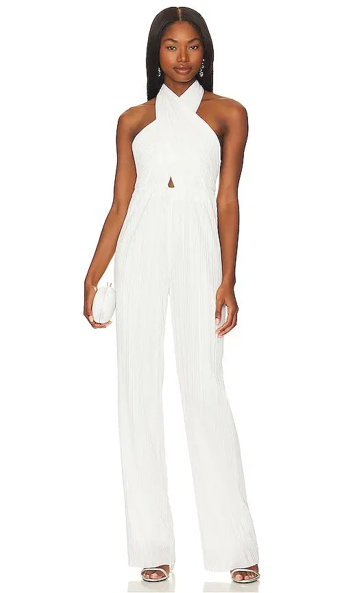 Amanda Uprichard Rivera Jumpsuit - White