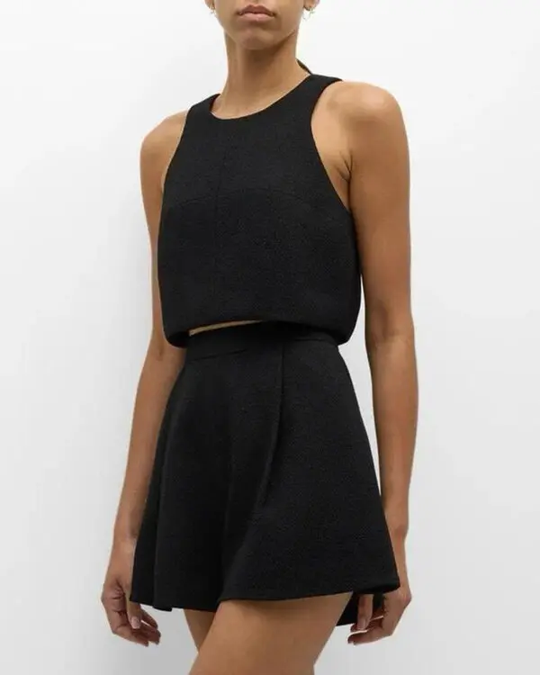 Black Halo Sanibel Two-piece Romper - Black