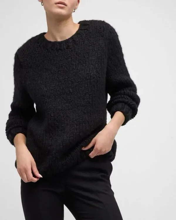 Gabriela Hearst Lawrence Cashmere Sweater - Black