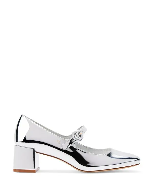 Larroude Blair Buckled Pumps