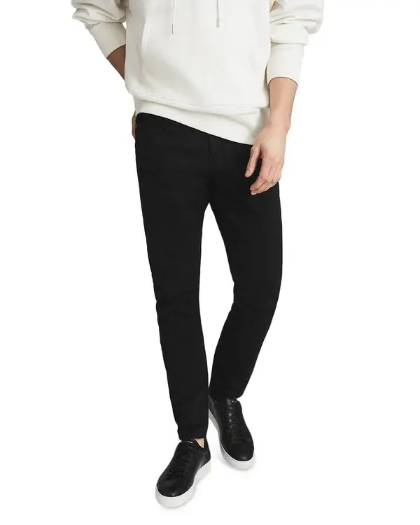 REISS Finley Low Top Sneakers - Black