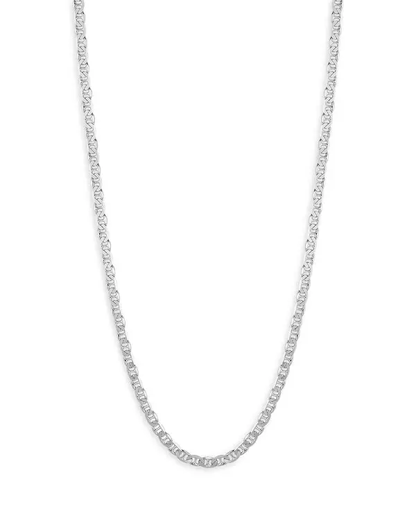 MILANESI AND CO 6mm Mariner Link Chain Necklace - Silver