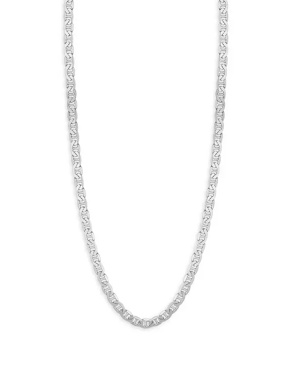 MILANESI AND CO Sterling Mariner Link Chain Necklace - Silver