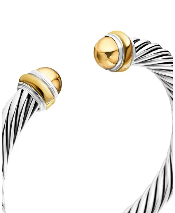 David Yurman Classic Cable Bracelet - Gold/silver