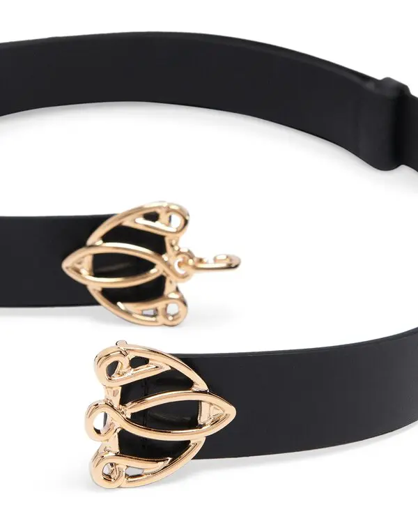 Ba&sh Bilissi Leather Belt - Black