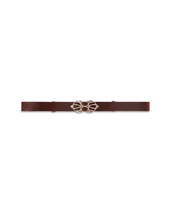 Ba&sh Bilissi Leather Belt - Brown