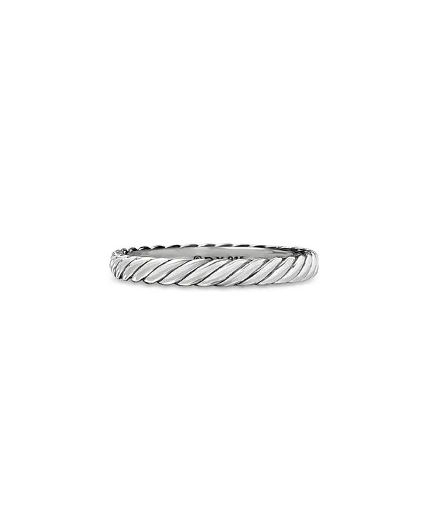 David Yurman Cable Collectibles Band Ring - Silver