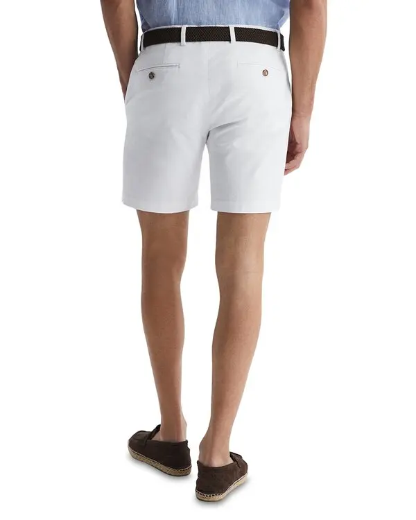 REISS Wicket Casual Chino Shorts - White