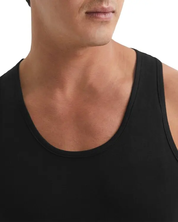 REISS Vinnie Solid Tank - Black