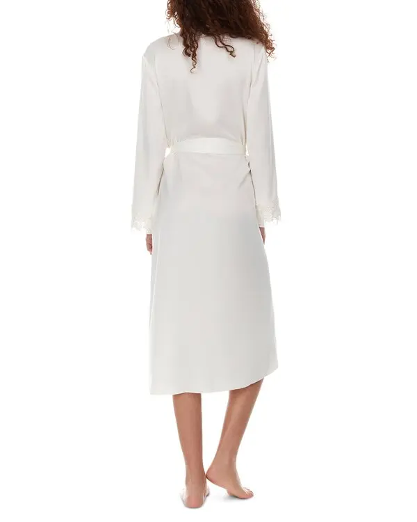 Flora Nikrooz Showstopper Satin Wrap Robe