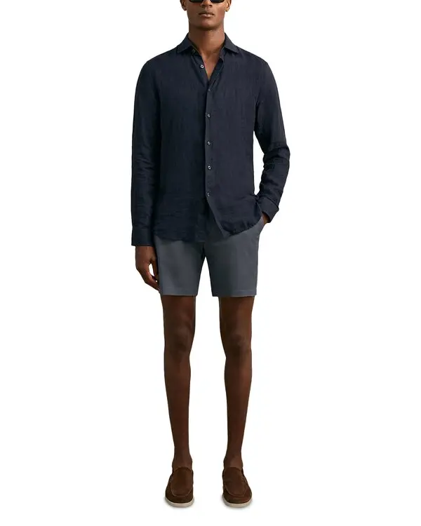 REISS Wicket Casual Shorts - Airforce Blue
