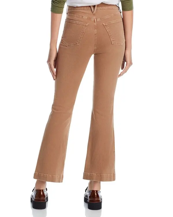 Veronica Beard Carson High-rise Ankle Flare Jeans