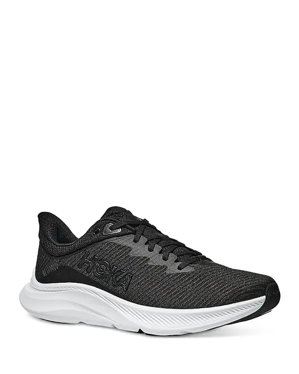 Hoka Low Top Running Sneakers - Black/white