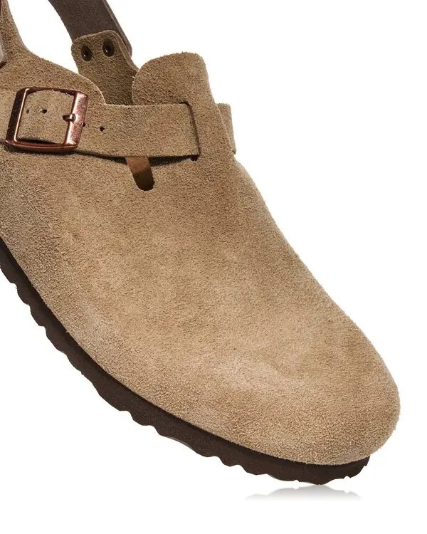 BIRKENSTOCK Tokio Slingback Clogs - Taupe