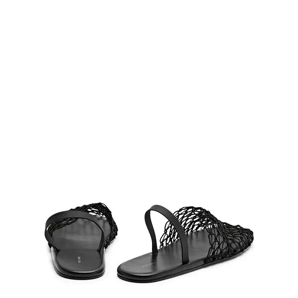 THE ROW Crochet Slingback Flats