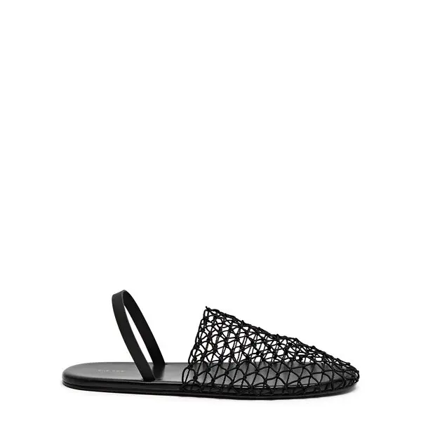 THE ROW Crochet Slingback Flats