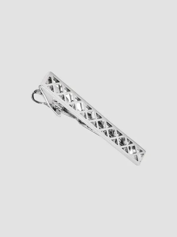 LINK UP Brass Laser-cut Tie Bar