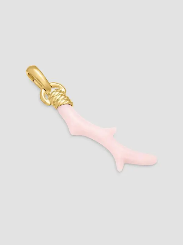 David Yurman Coral Amulet