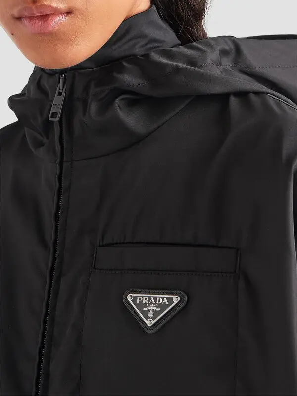 Prada Re-nylon Cropped Jacket