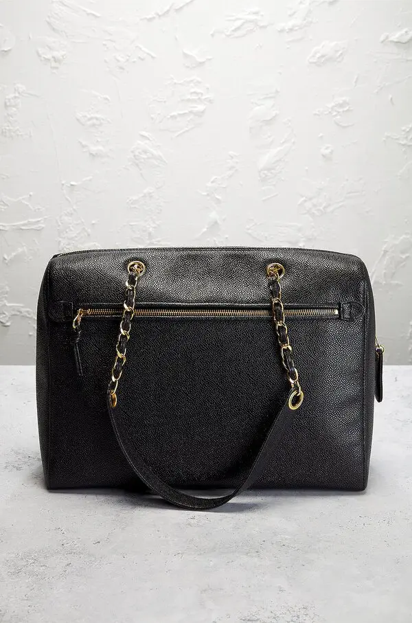 Chanel Vintage Coco Chain Tote Bag