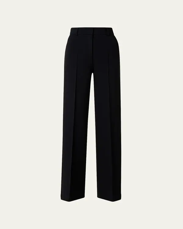 Akris Chiaro Signature Jersey Trousers