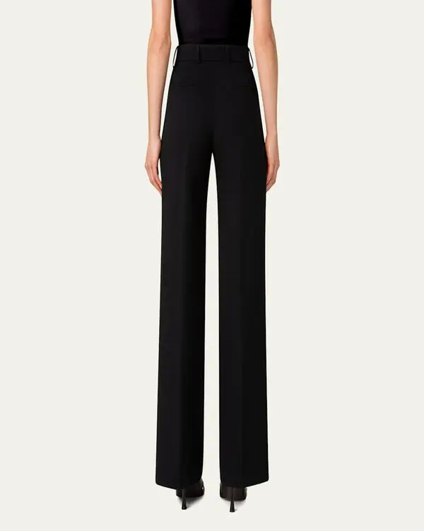 Akris Chiaro Signature Jersey Trousers
