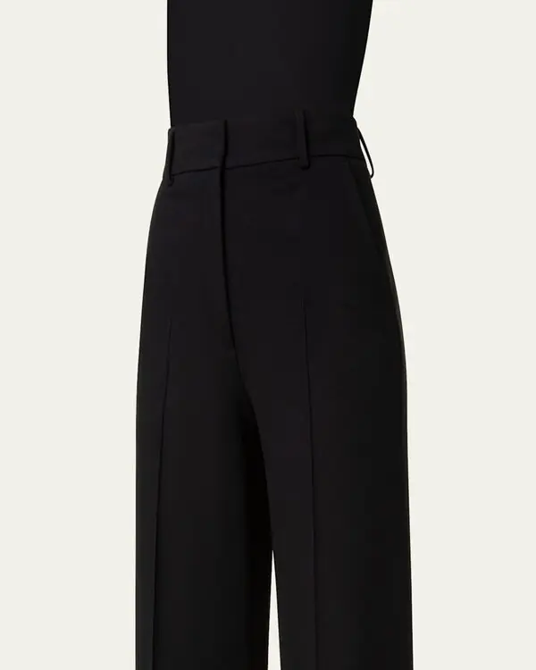 Akris Chiaro Signature Jersey Trousers