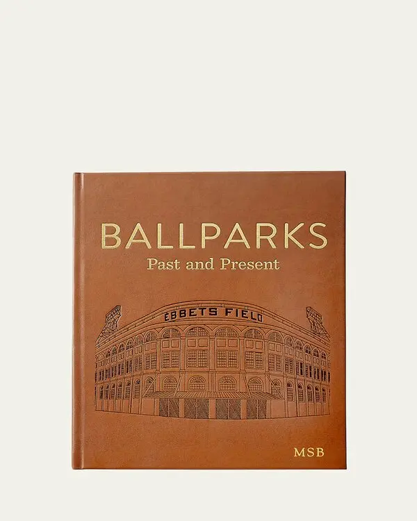 GRAPHIC IMAGE Ballparks" Leather Bound Book