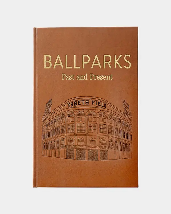 GRAPHIC IMAGE Ballparks" Leather Bound Book