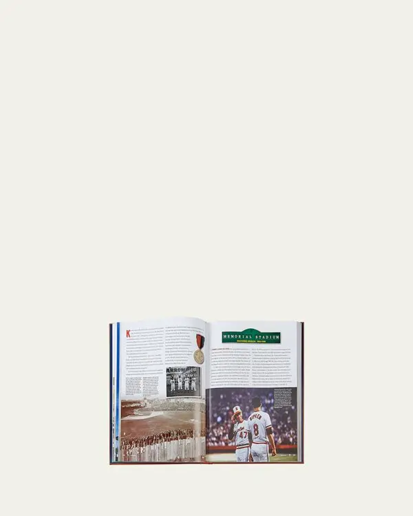 GRAPHIC IMAGE Ballparks" Leather Bound Book