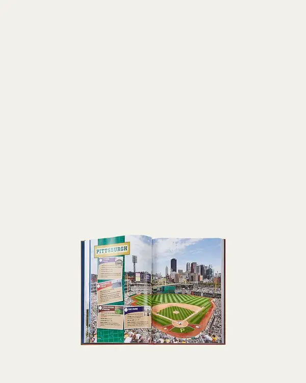 GRAPHIC IMAGE Ballparks" Leather Bound Book