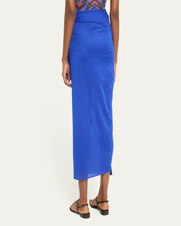 ERES Peplum Long Sarong With Belt