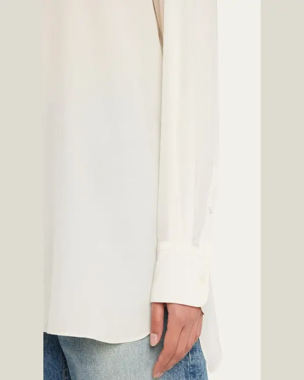 NILI LOTAN Julien Silk Shirt