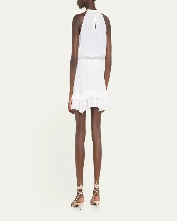 Ramy Brook Delfina Embellished Mini Dress